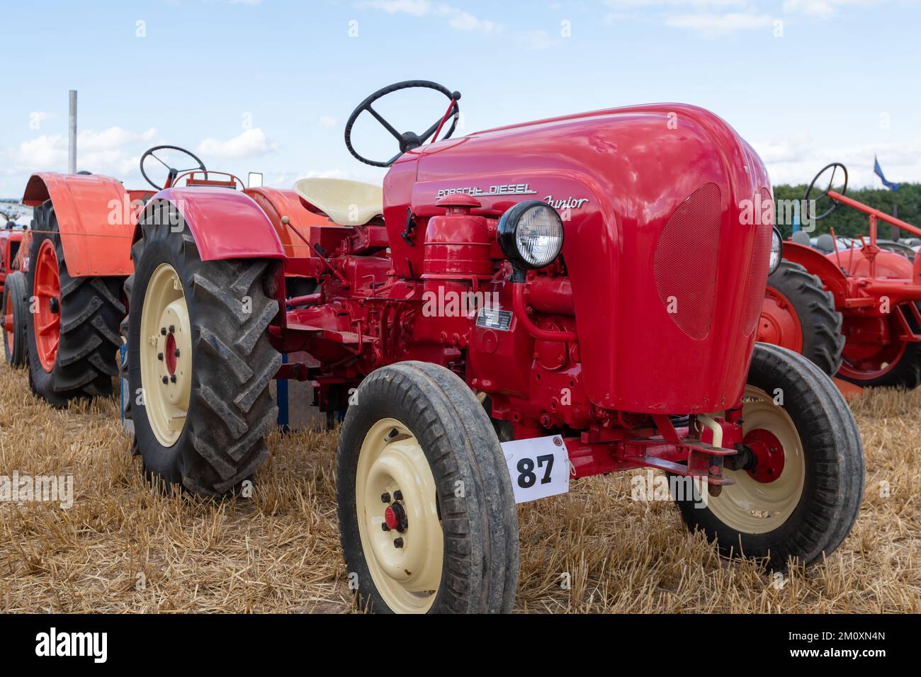 Tarrant Hinton.Dorset.United Kingdom.August 25th 2022.A restored ...