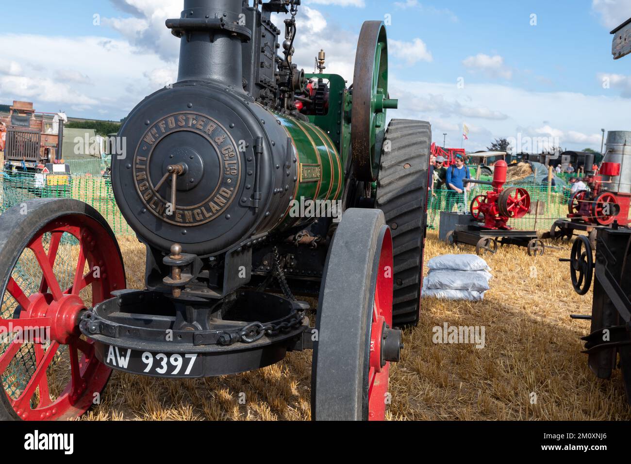 Tarrant Hinton.Dorset.United Kingdom.August 25th 2022.A 1910 Foster ...