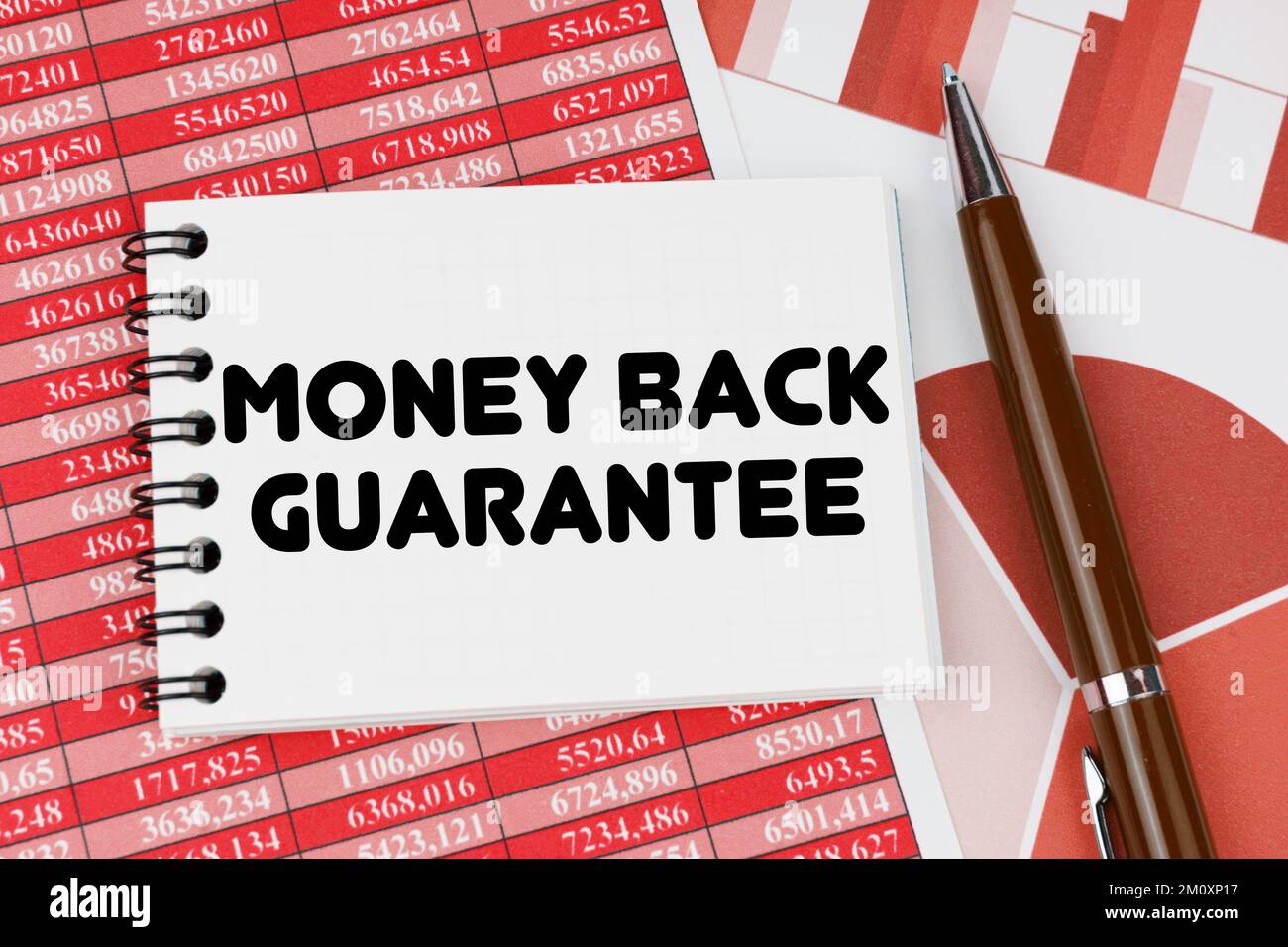 Business and finance concept. On financial documents and charts there ...