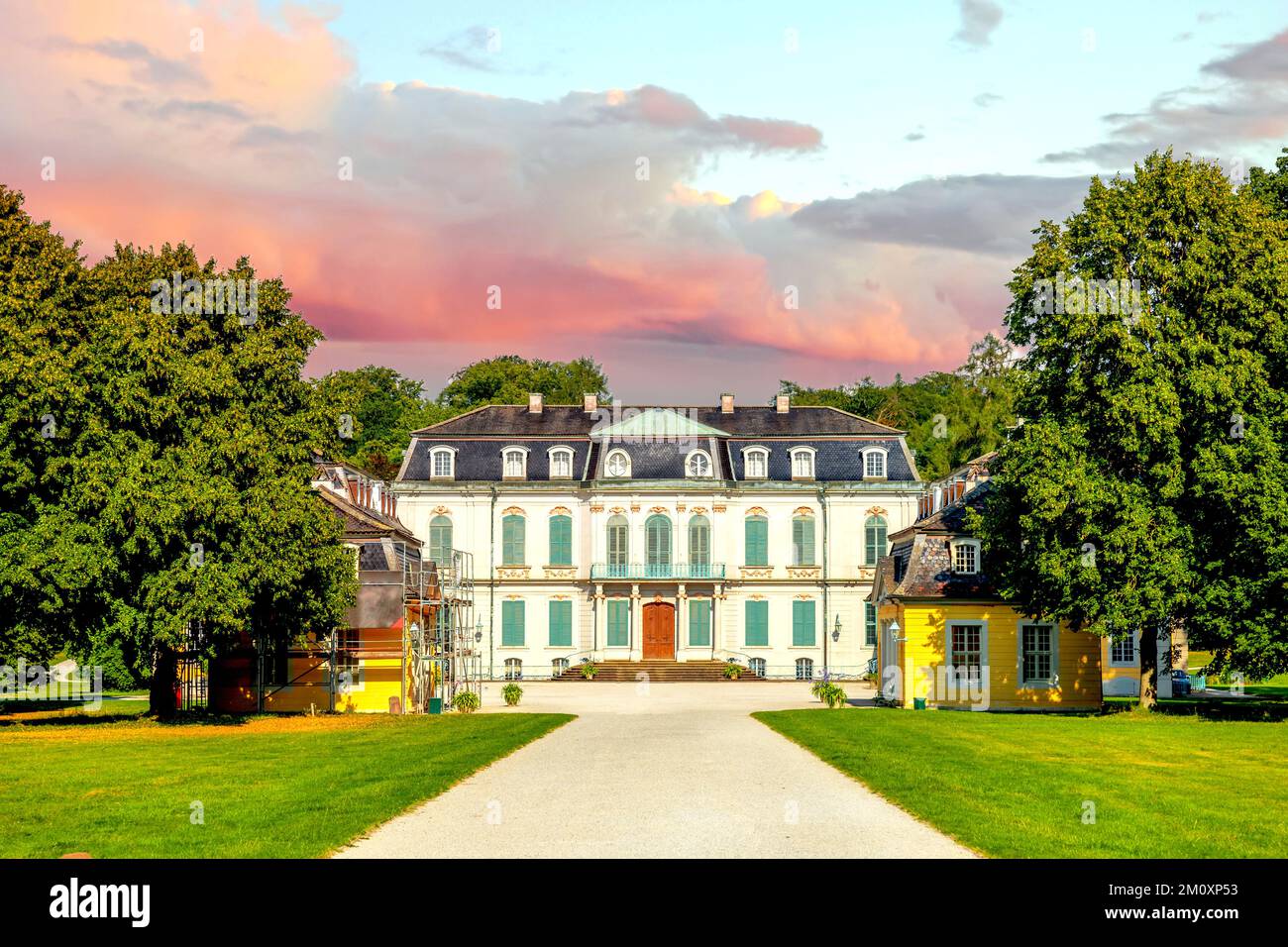 Castle Wilhelmsthal, Calden, Hessen, Germany Stock Photo - Alamy