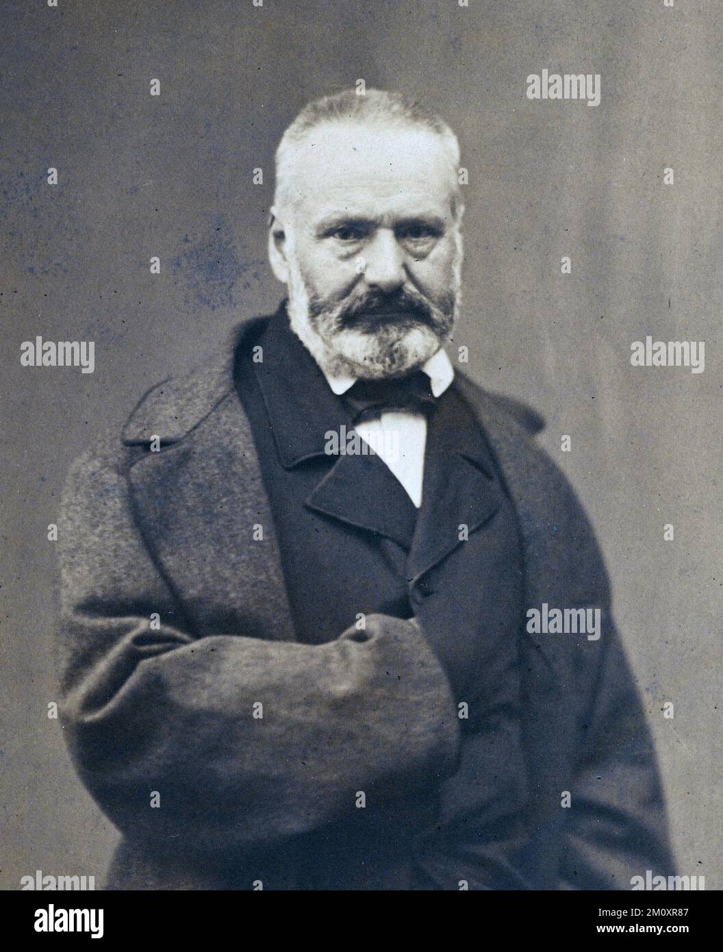 Victor Hugo, Victor-Marie Hugo (1802 – 1885) French Romantic writer and politician Stock Photo ...