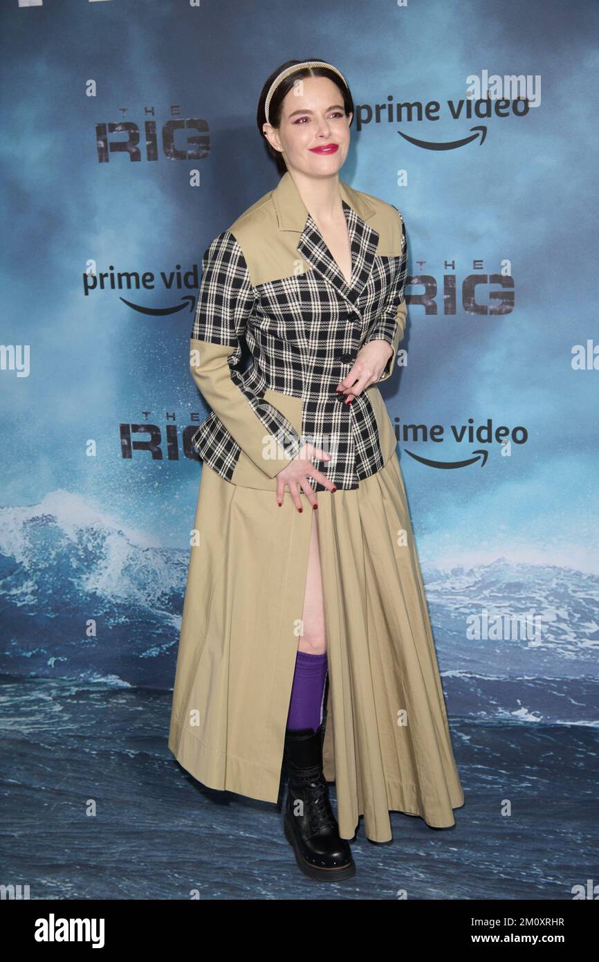 London, UK . 8 December, 2022 . Emily Hampshire pictured at the London ...