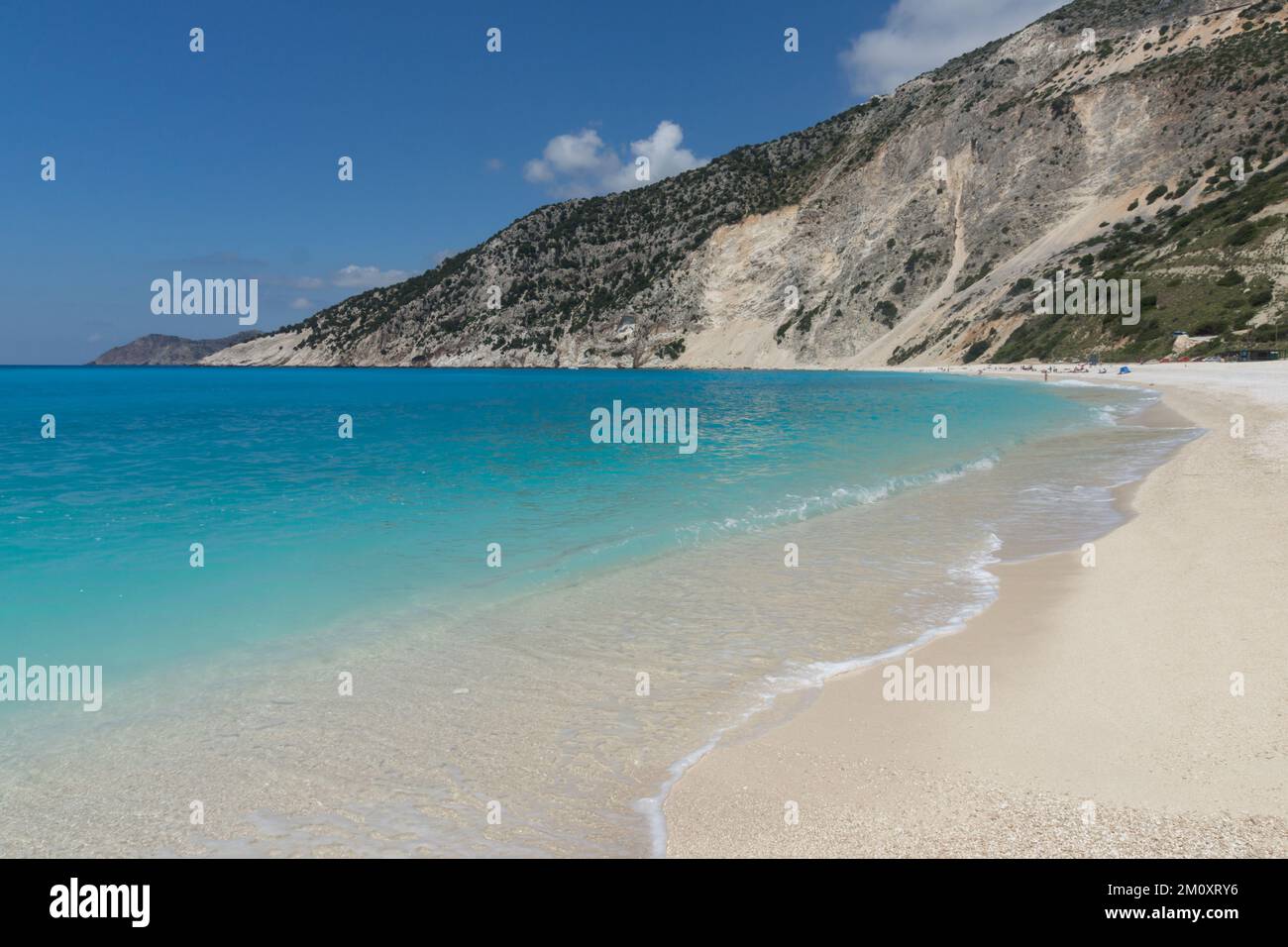 Amazing view of coastline of Kefalonia, Ionian Islands, Greece Stock ...