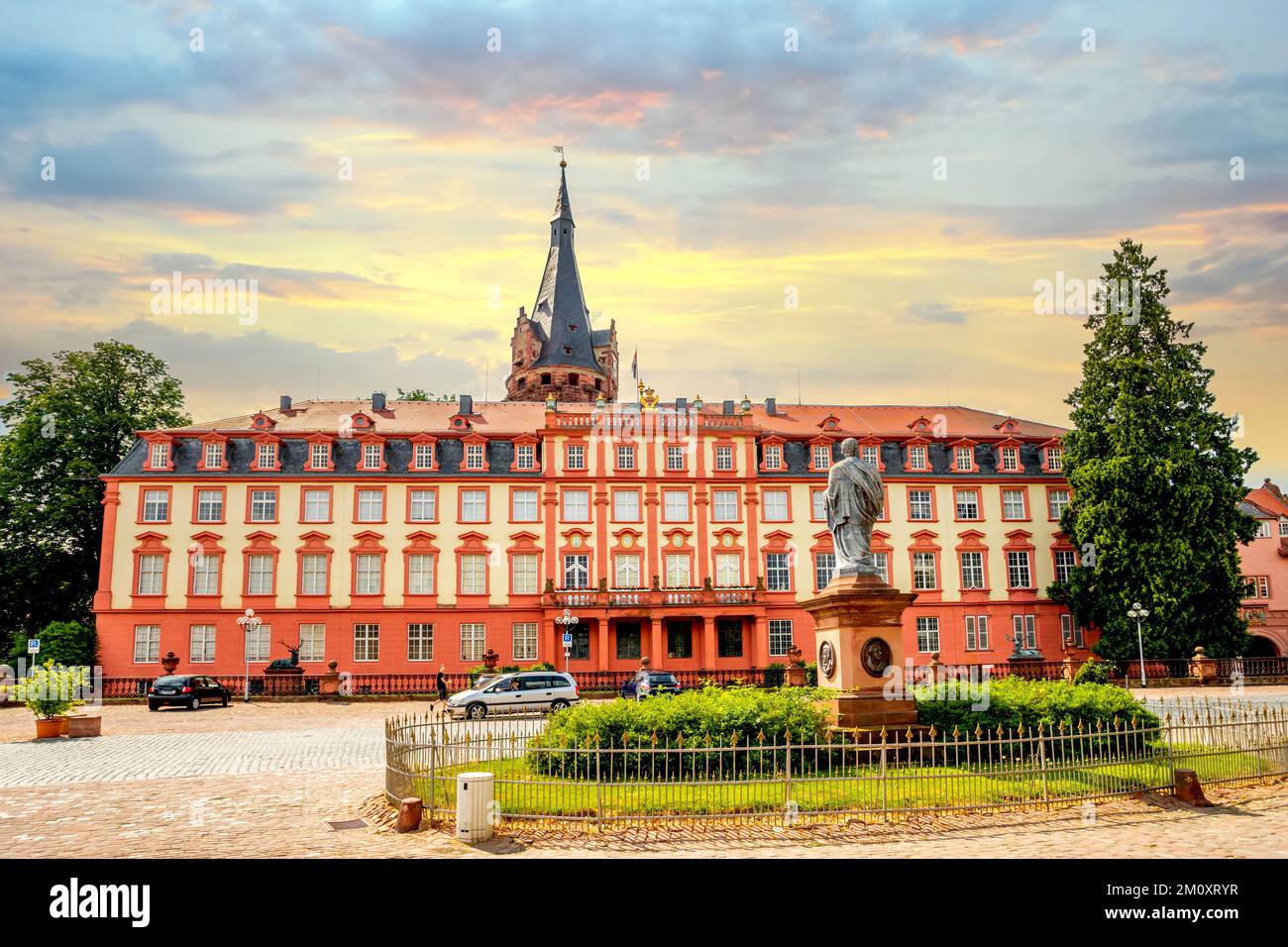 Old town of Eberbach, Germany Stock Photo - Alamy