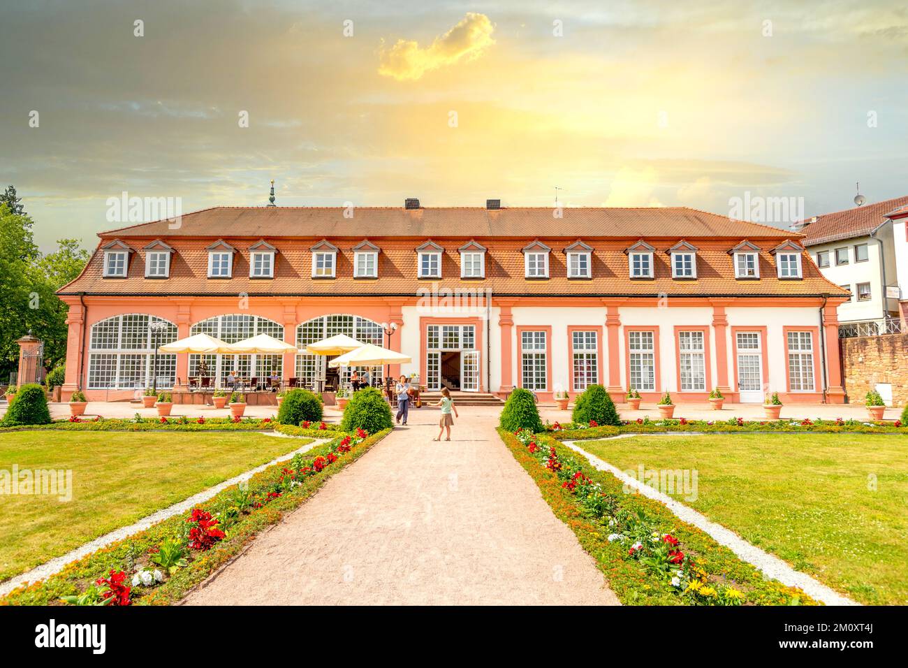 Old town of Eberbach, Germany Stock Photo - Alamy