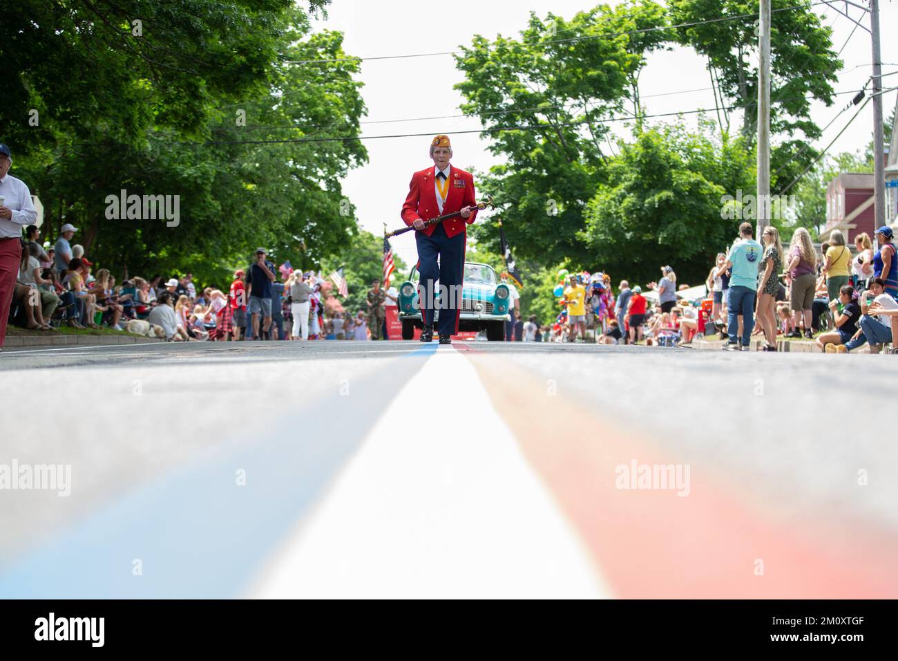 Scenes from the Gaspee Days Parade in Warwick, Rhode Island in the ...