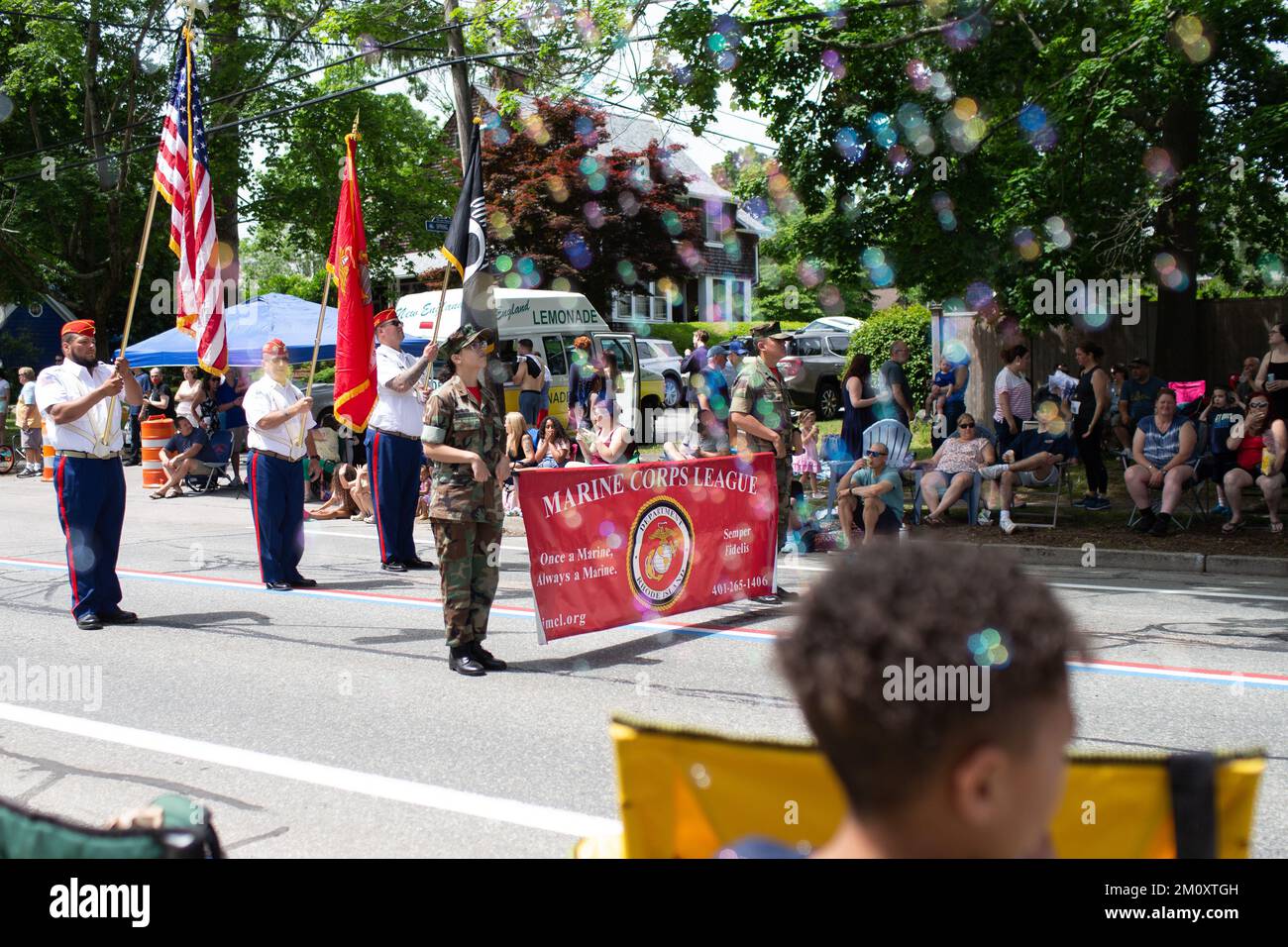 Scenes from the Gaspee Days Parade in Warwick, Rhode Island in the ...