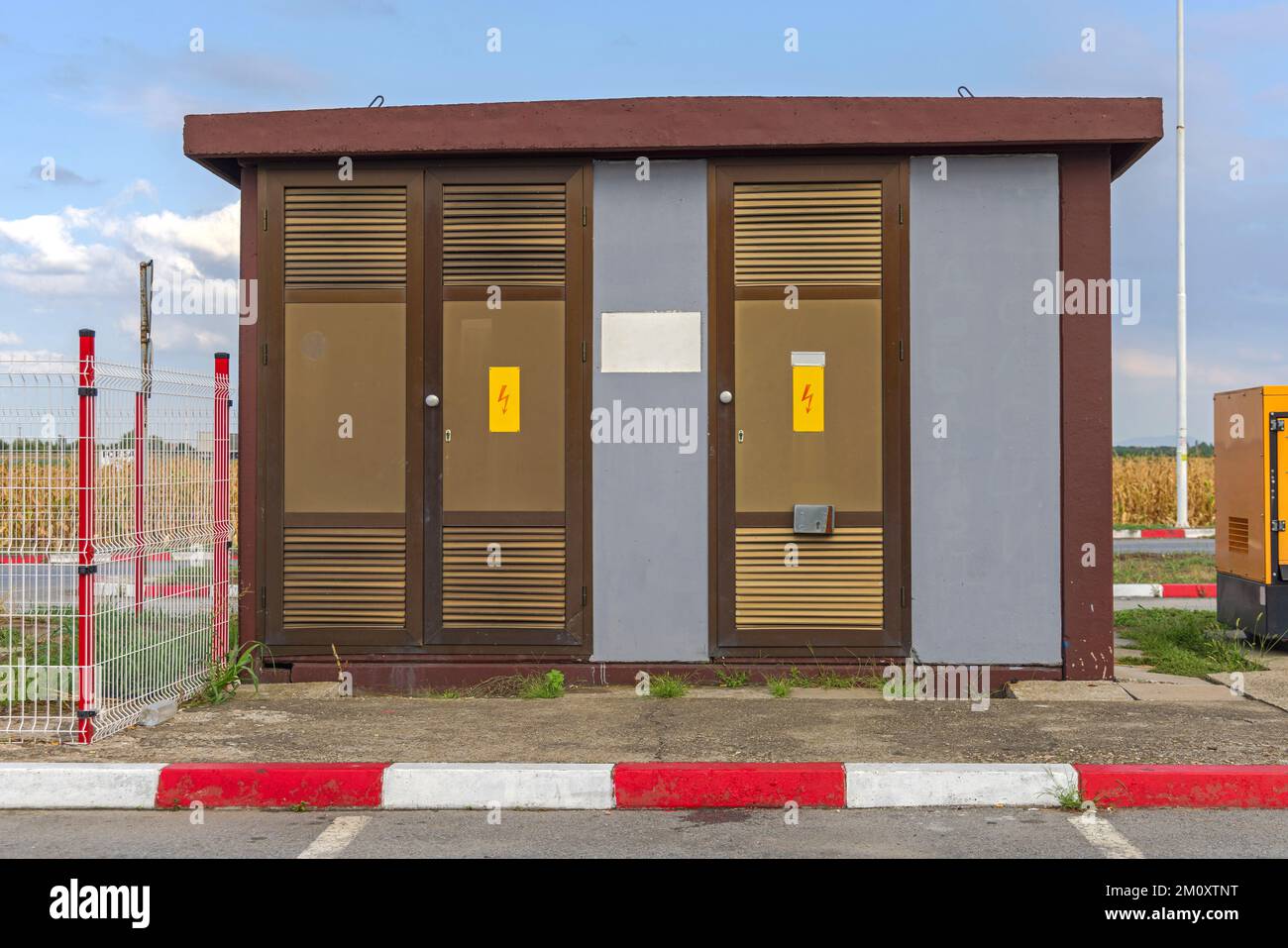 Electrical Power Equipment Substation Distribution Building Structure ...