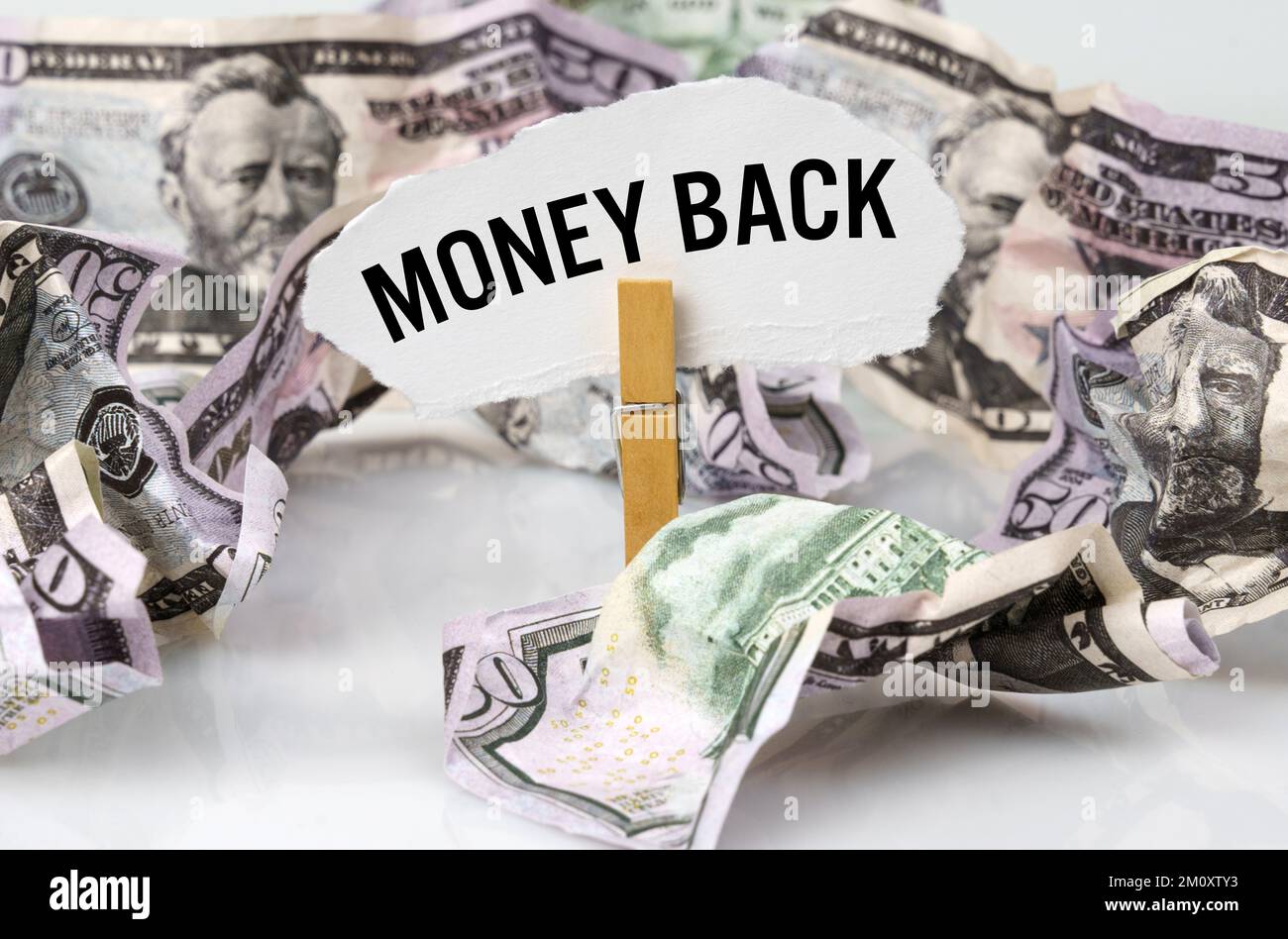 Business and finance concept. There are dollars on the table and there ...