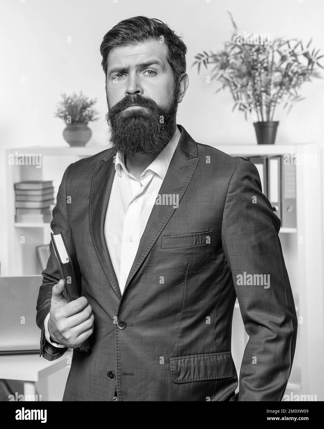 Employer businessperson Black and White Stock Photos & Images - Alamy