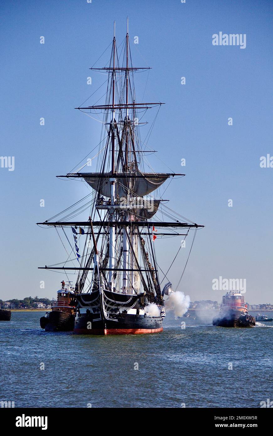 USS Constitution Stock Photo - Alamy