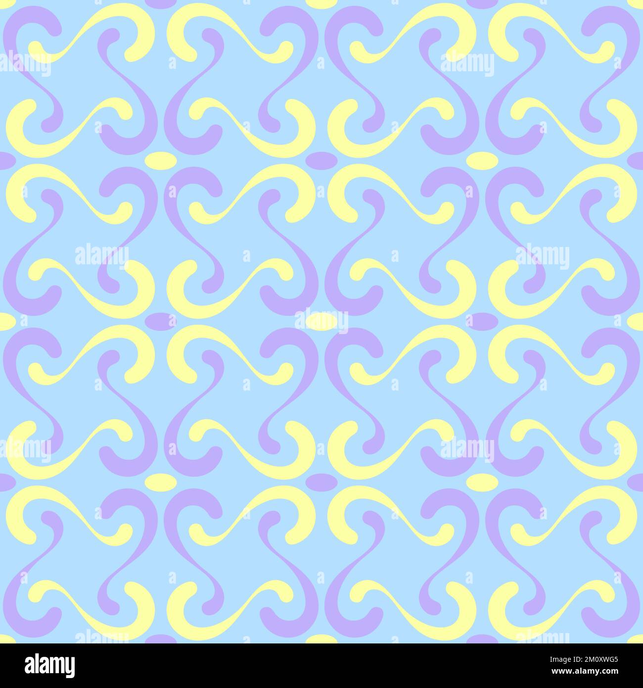 Seamless swirl pattern for prints, textile, web, advertising and any ...