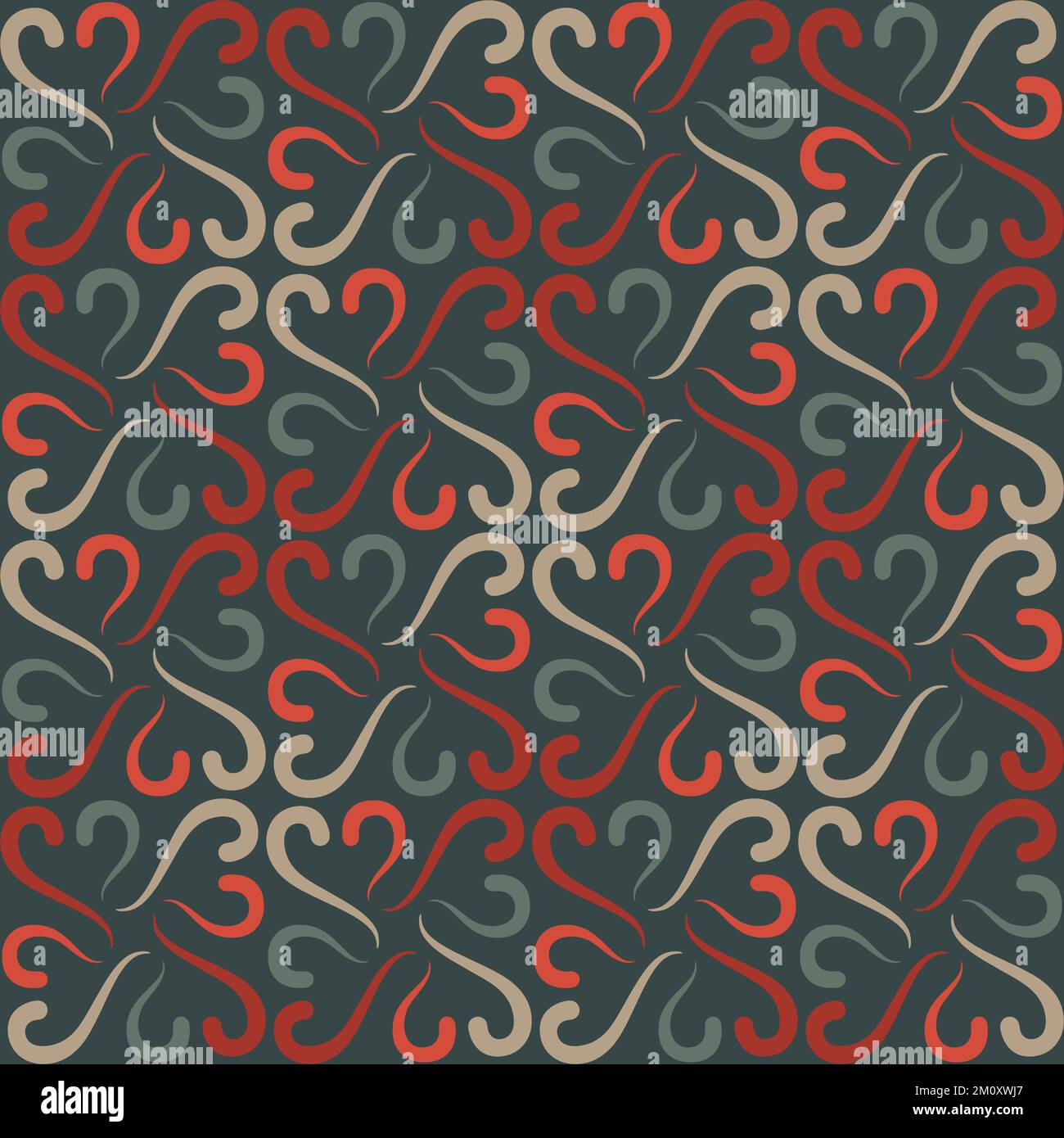 Seamless swirl pattern for prints, textile, web, advertising and any ...