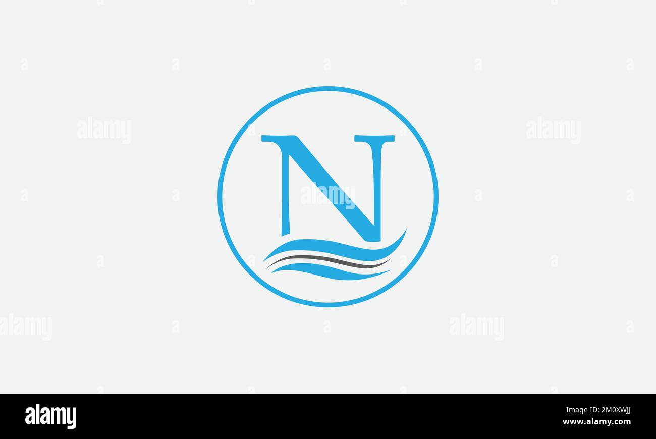 Ocean wave abstract water logo vector hi-res stock photography and ...