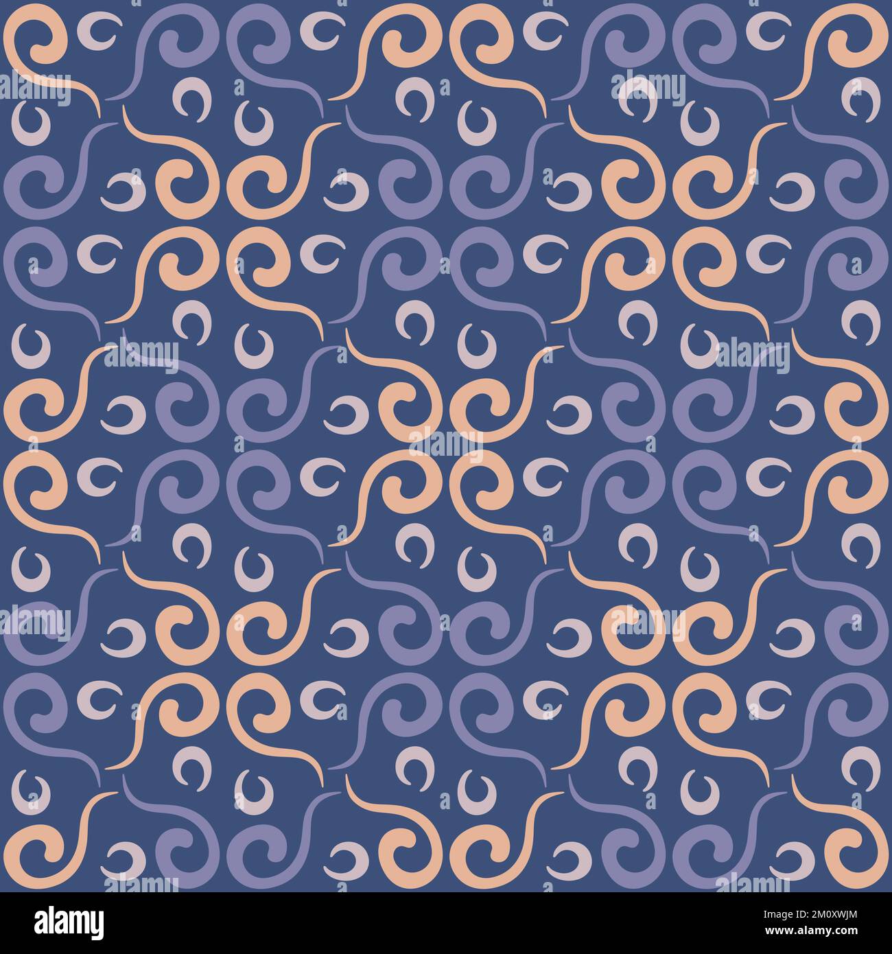 Seamless swirl pattern for prints, textile, web, advertising and any ...