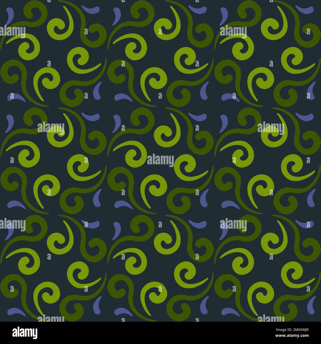 Seamless swirl pattern for prints, textile, web, advertising and any ...