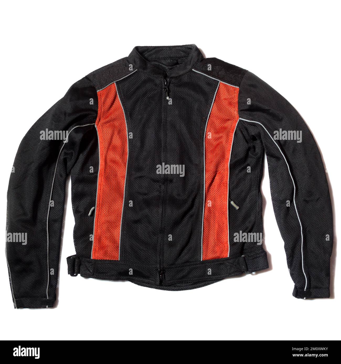 Light mesh fabric summer motorcyclist jacket Stock Photo - Alamy