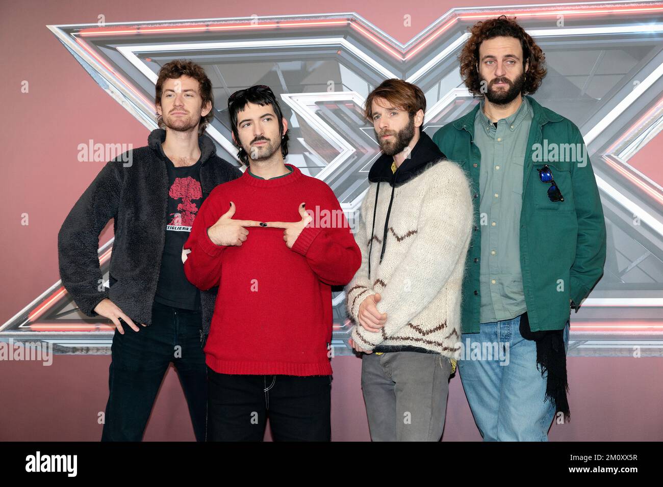 MILAN, ITALY - Dec 6, 2022 : Tropea attend the press conference of X ...
