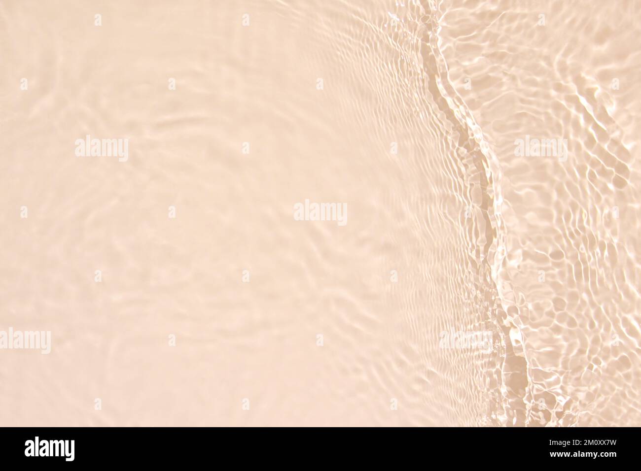 transparent beige colored clear calm water surface texture Stock Photo ...