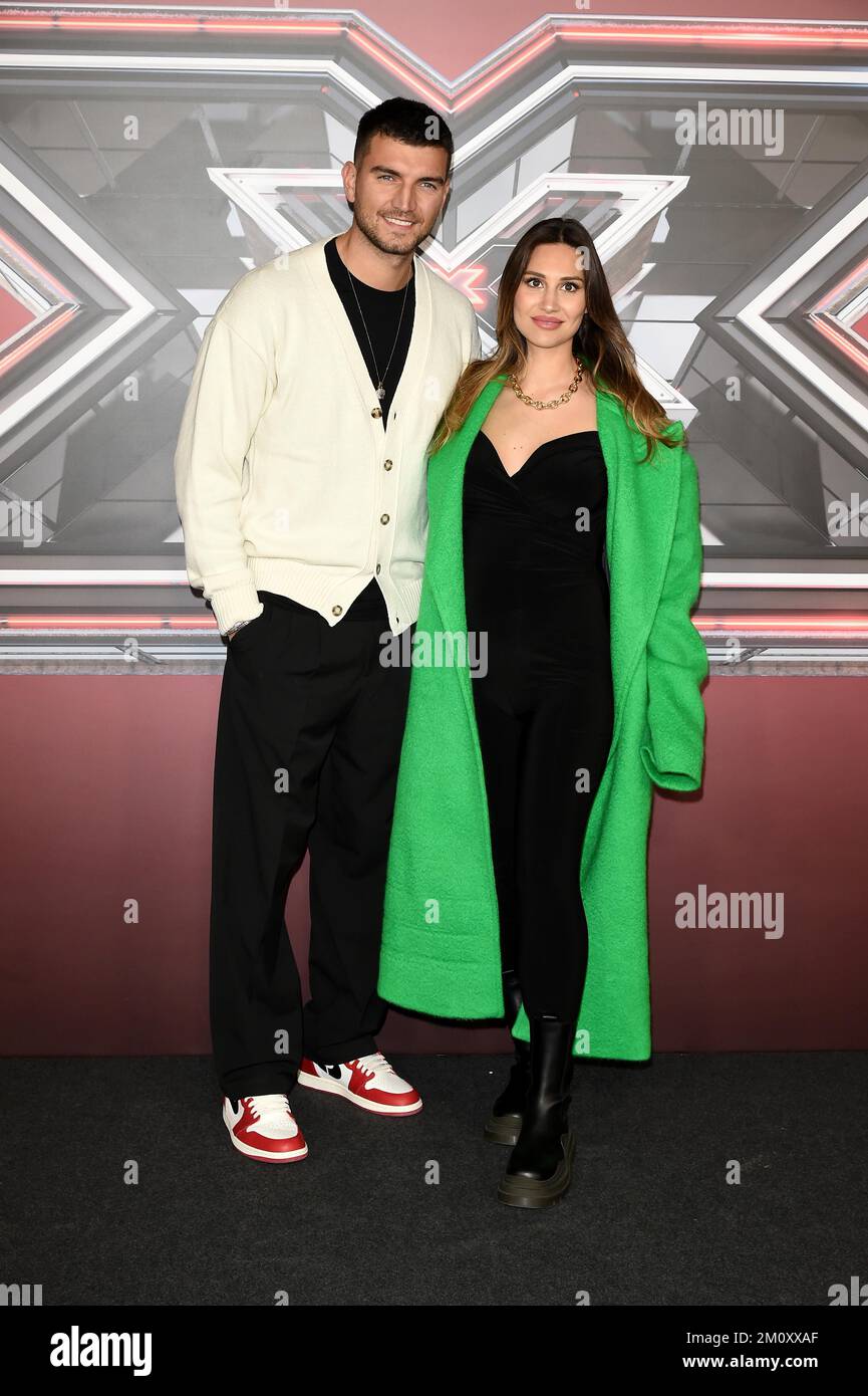 Milan, Italy. 08th Dec, 2022. Milan, arrivals of guests for the X ...