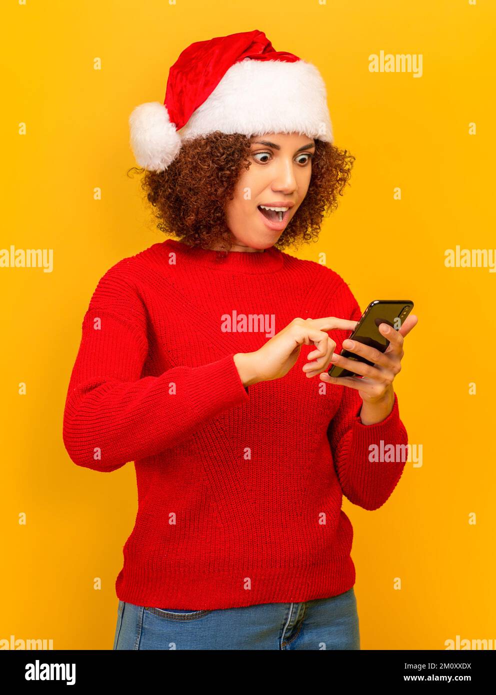 Shock woman hi-res stock photography and images - Alamy