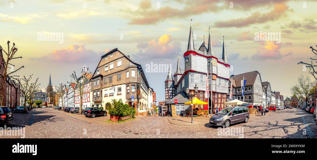 Old town of Frankenberg, Eder, Hessen, Germany Stock Photo - Alamy