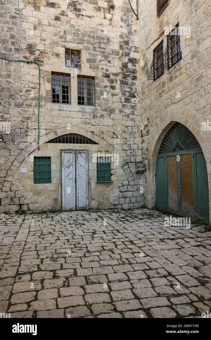 Medieval house in the Old City district, Nablus, West Bank, Palestine ... Medieval house in the Old City district, Nablus, West Bank, Palestine ...