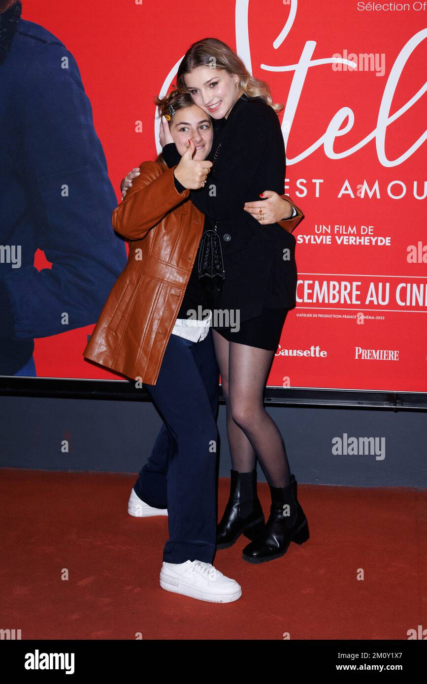 Les Halles, Paris, France on December 8, 2022, Actress Flavie Delangle ...