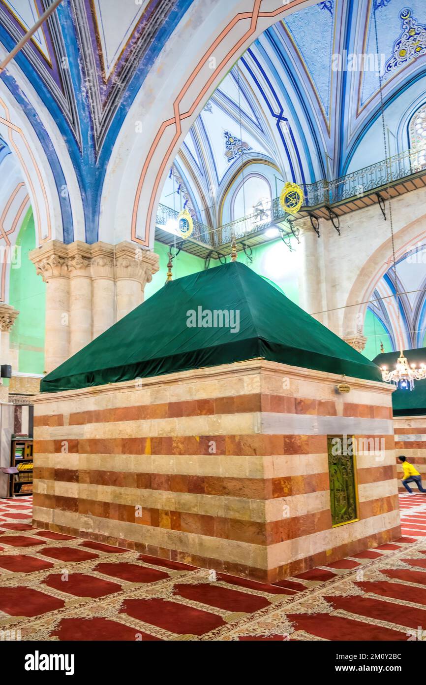 Cave of the Patriarchs in Hebron, Palestine Stock Photo - Alamy