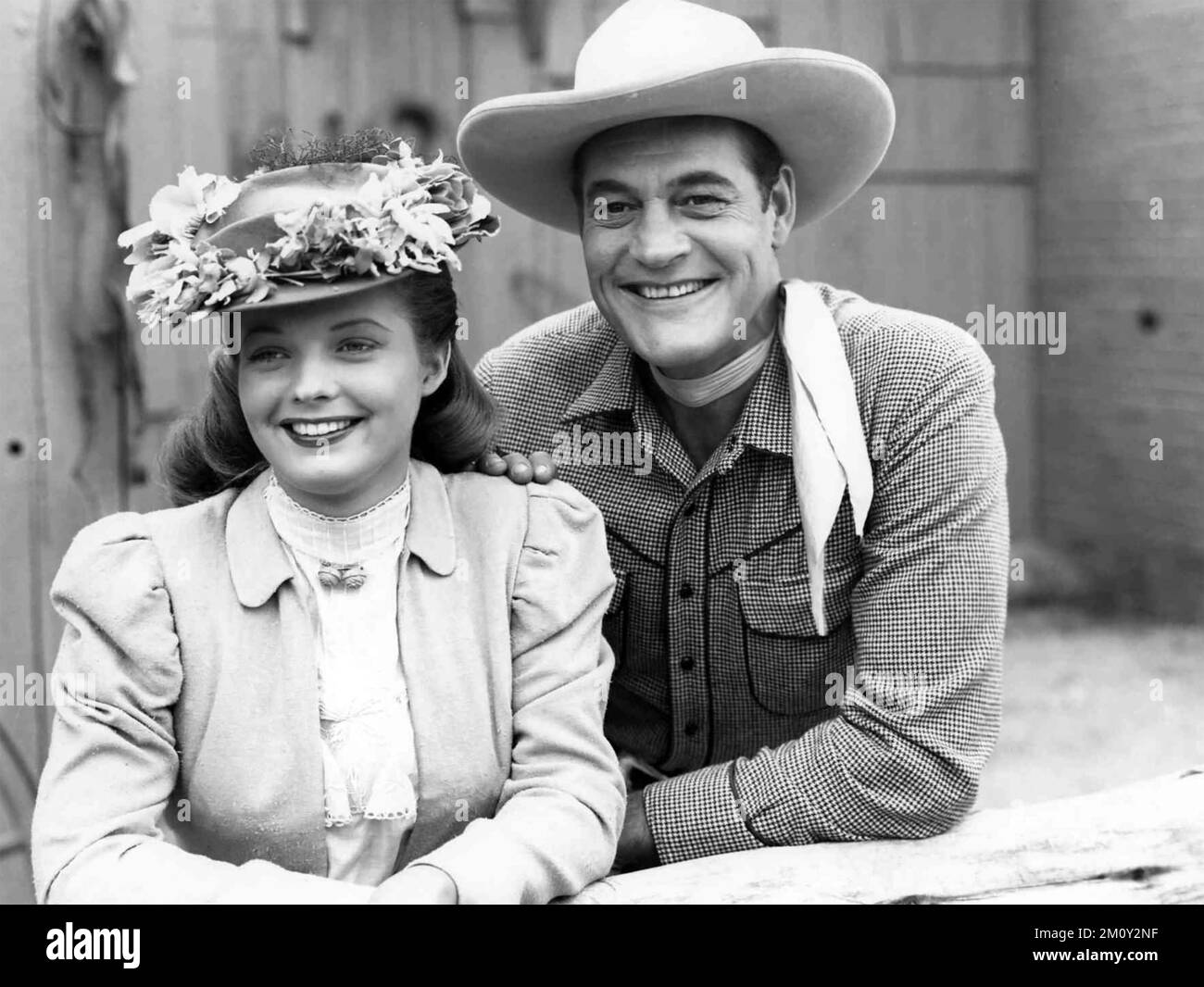 TRAIL OF THE RUSTLERS 1950 Columbia Pictures film with Charles Starrett ...