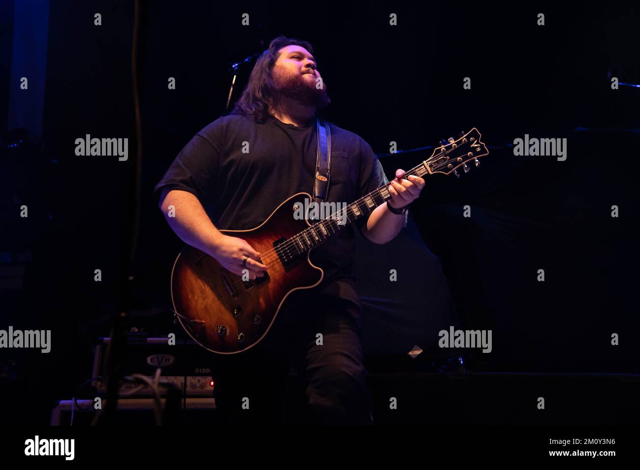 Wolfgang Van Halen of Mammoth WVH performing at the OVO Hydro in ...