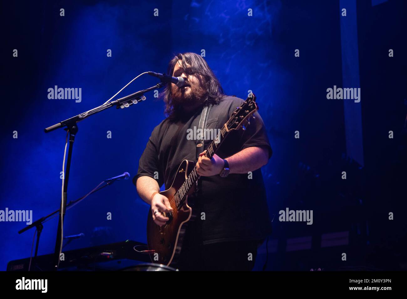 Wolfgang Van Halen of Mammoth WVH performing at the OVO Hydro in ...