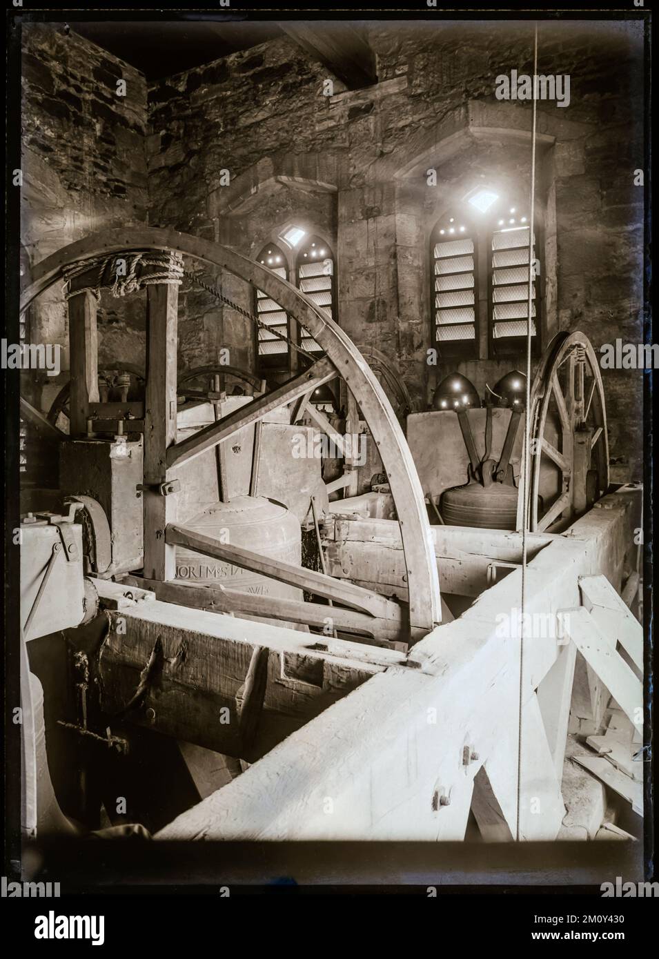 Digitised archive copy of an original half-plate glass negative ...