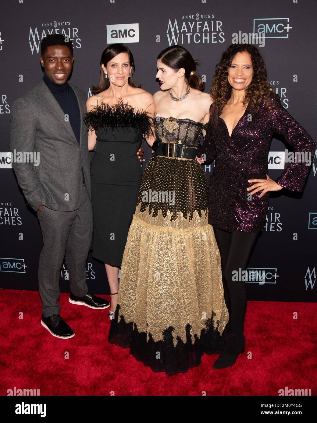 December 7, 2022, Hollywood, California, USA: (L-R) Tongayi Chirisa ...