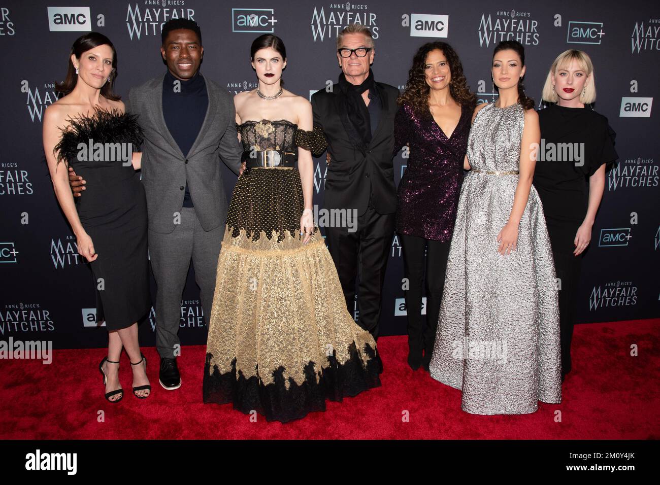 December 7, 2022, Hollywood, California, USA: (L-R) Annabeth Gish ...