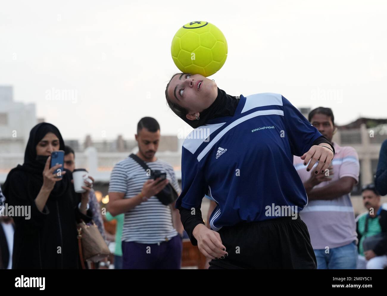 Casablanca -Morroco, december08,2022 View womens football in the streets of Morroco Stock Photo ...