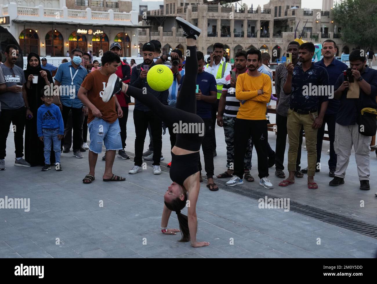 Casablanca -Morroco, december08,2022 View womens football in the streets of Morroco Stock Photo ...