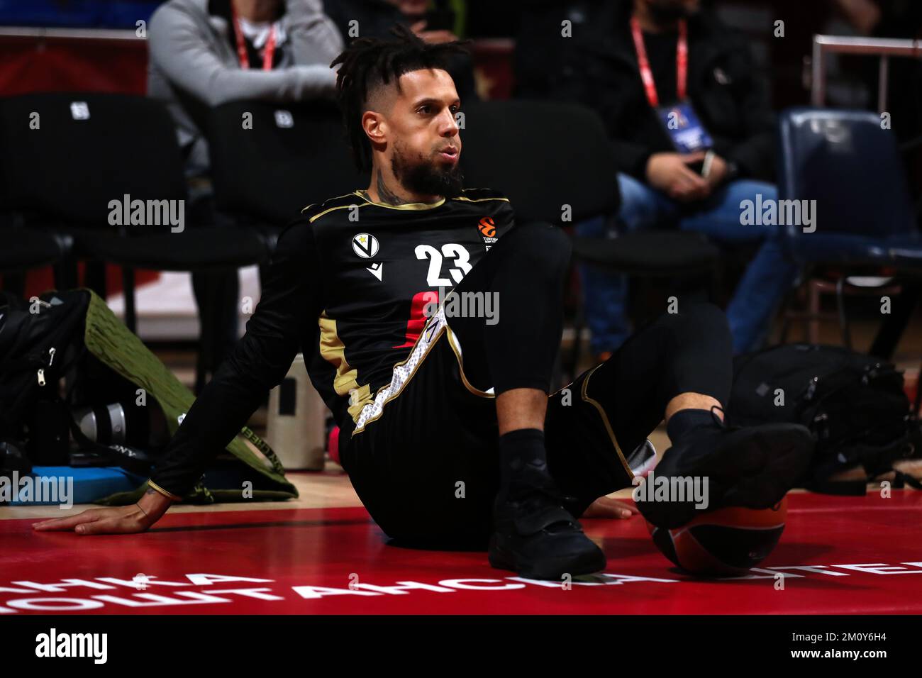 Belgrade, Serbia, 2nd December 2022. Daniel Hackett of Virtus Segafredo ...