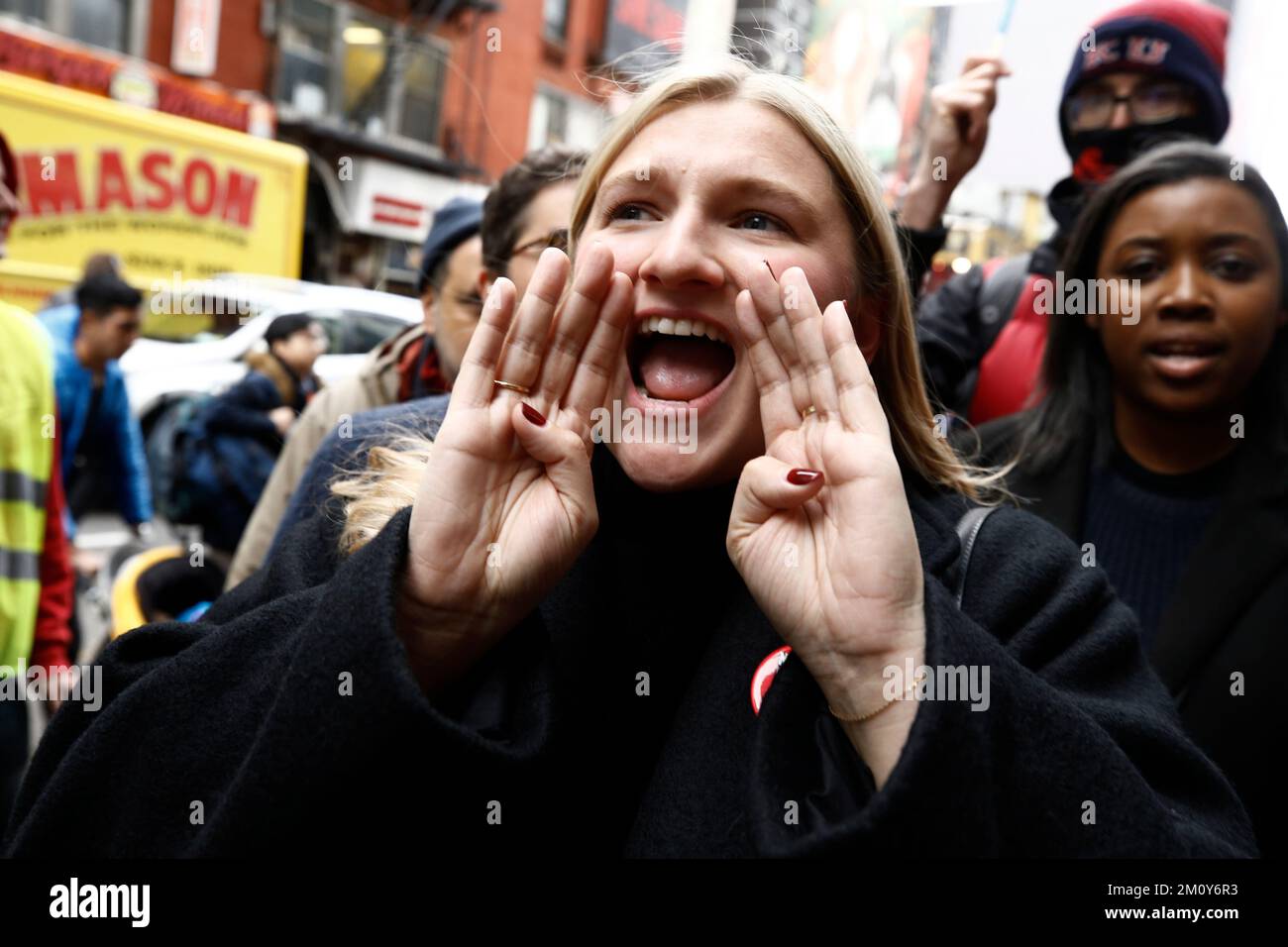 New York City Usa 08th Dec 2022 New York Times Employees And