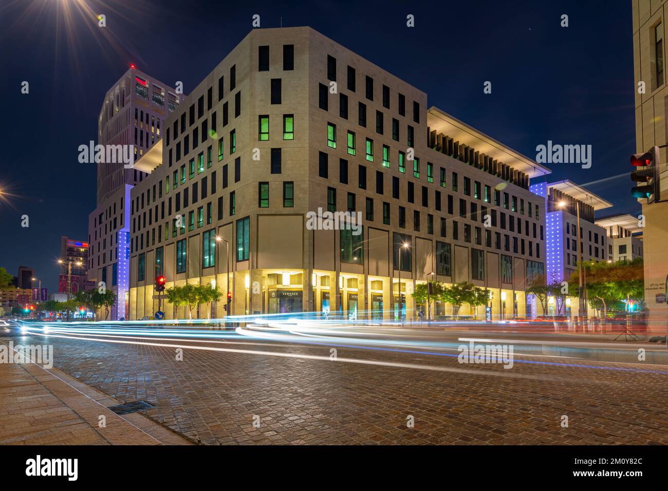 Building Architecture of Musheireb Downtown during FIFA Qatar 2022 ...