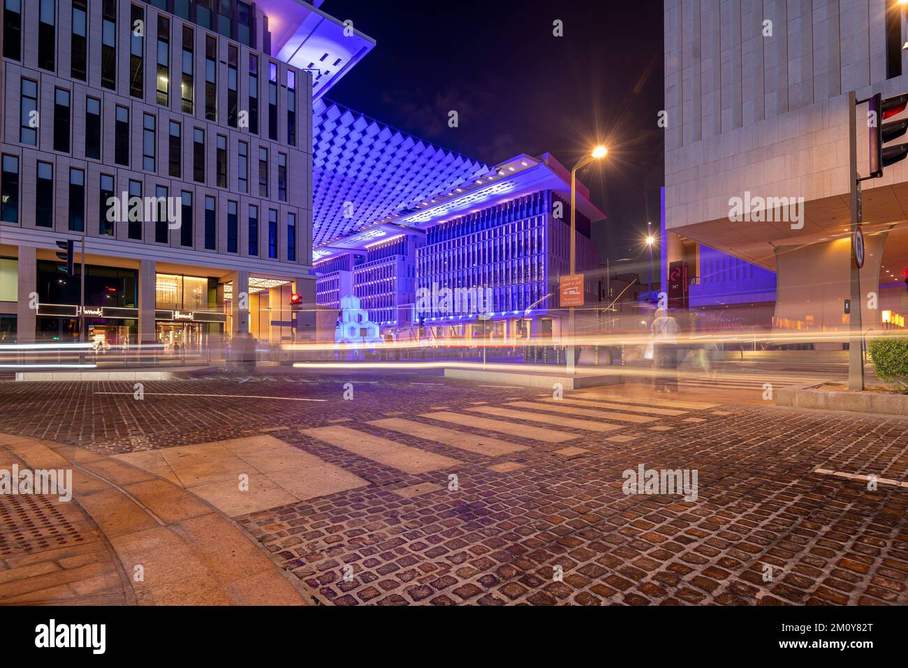 Building Architecture of Musheireb Downtown during FIFA Qatar 2022 ...