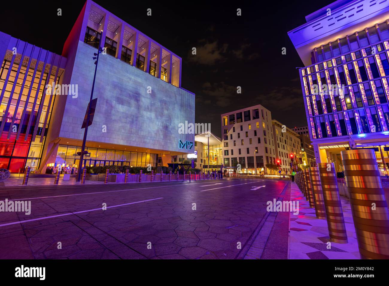 Building Architecture of Musheireb Downtown during FIFA Qatar 2022 ...