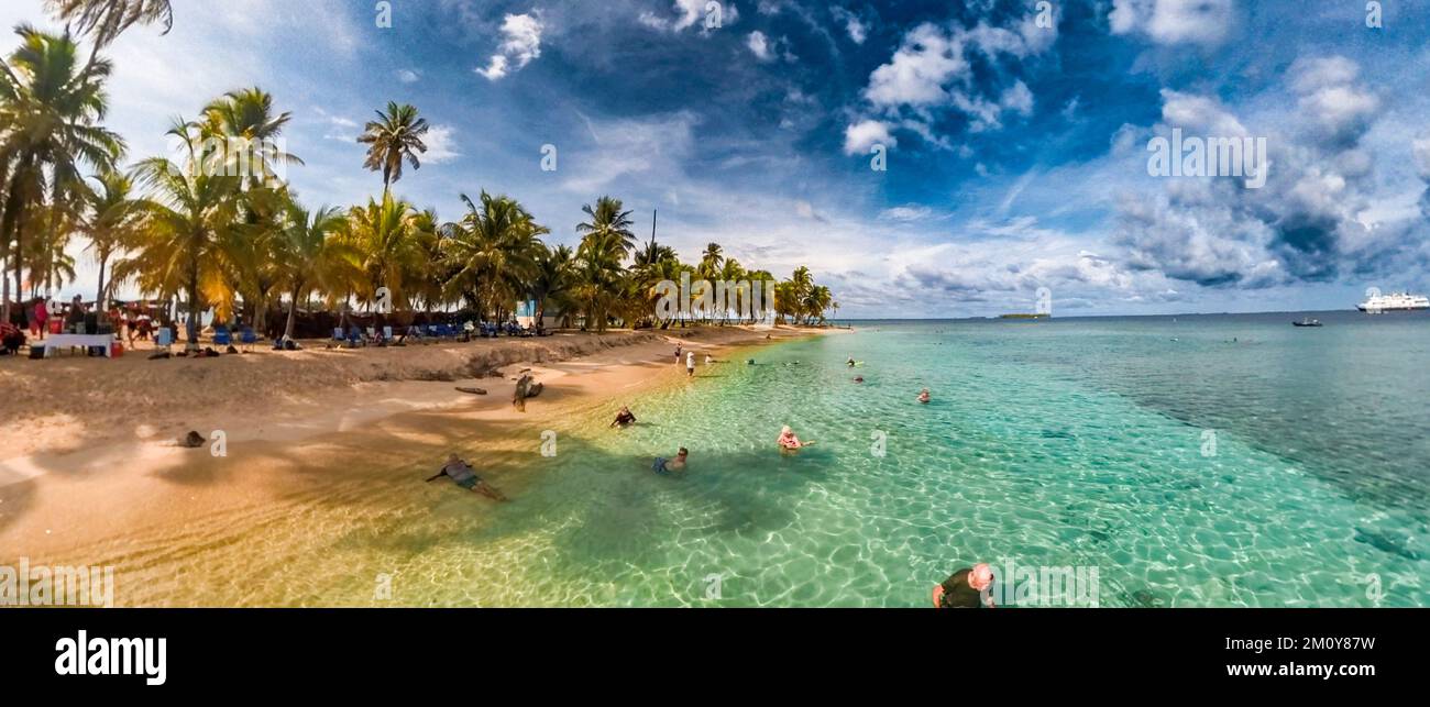 Amandrup Island is one of the 375 idilic coconut islands within the ...