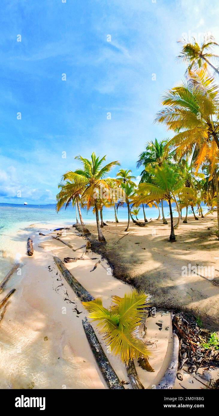 Amandrup Island is one of the 375 idilic coconut islands within the ...