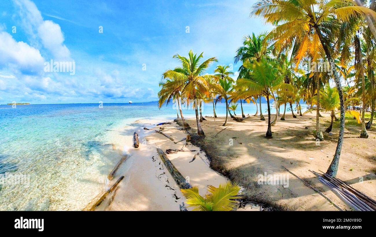 Amandrup Island is one of the 375 idilic coconut islands within the ...