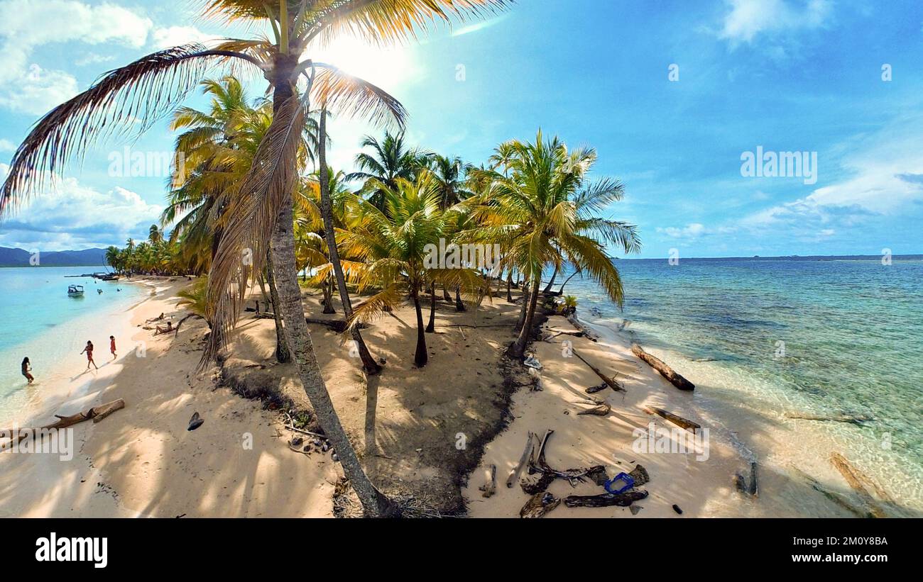 Amandrup Island is one of the 375 idilic coconut islands within the ...