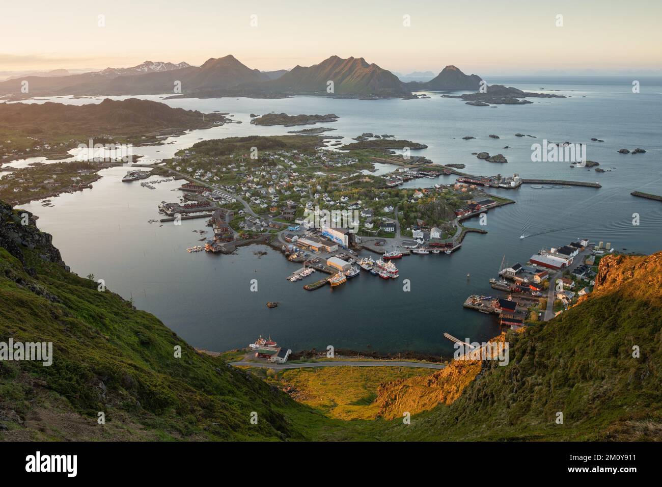 Village of Ballstad, Lofoten Islands, Norway Stock Photo - Alamy