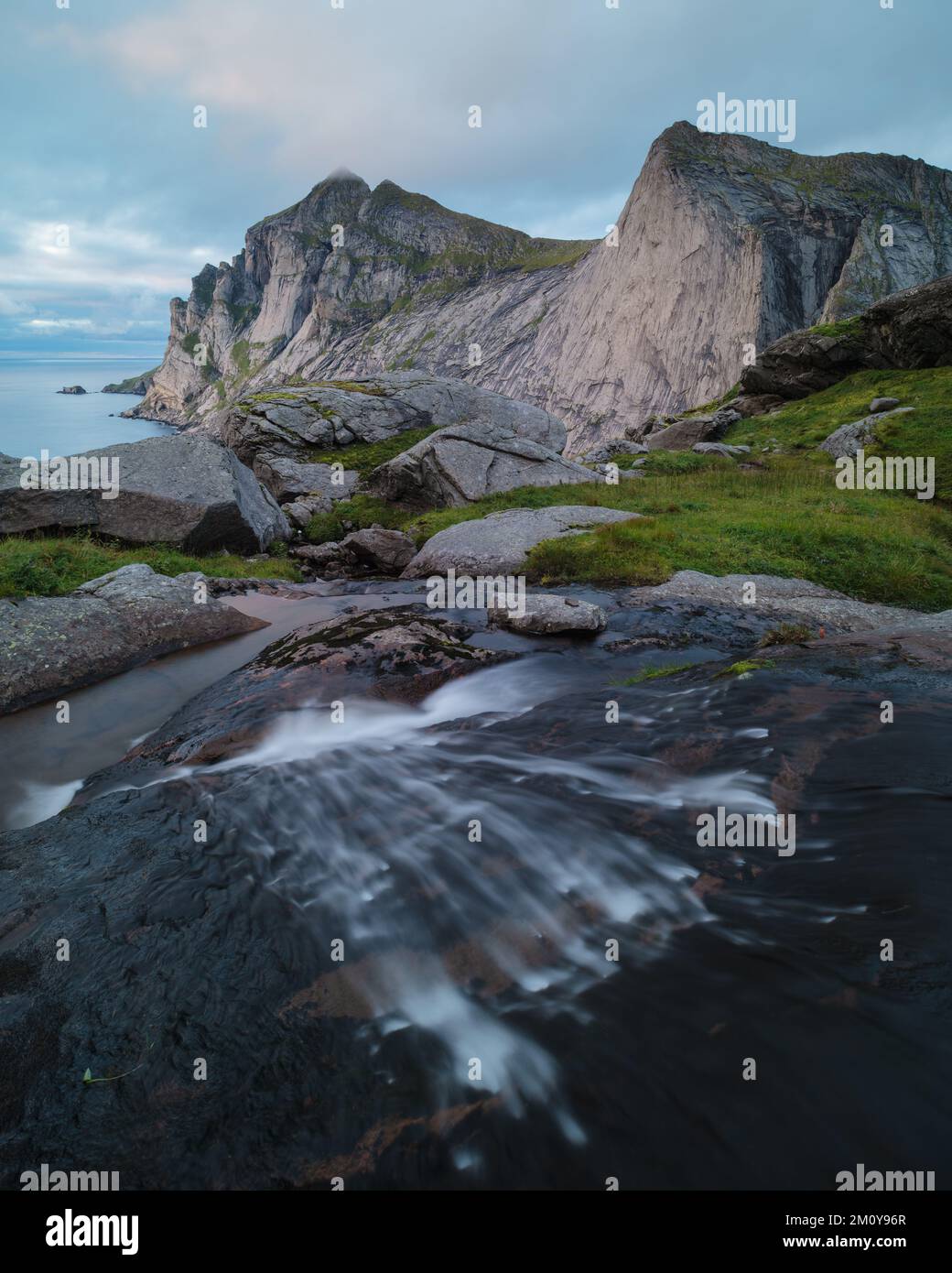 Bunes beach, Lofoten Islands, Norway Stock Photo - Alamy