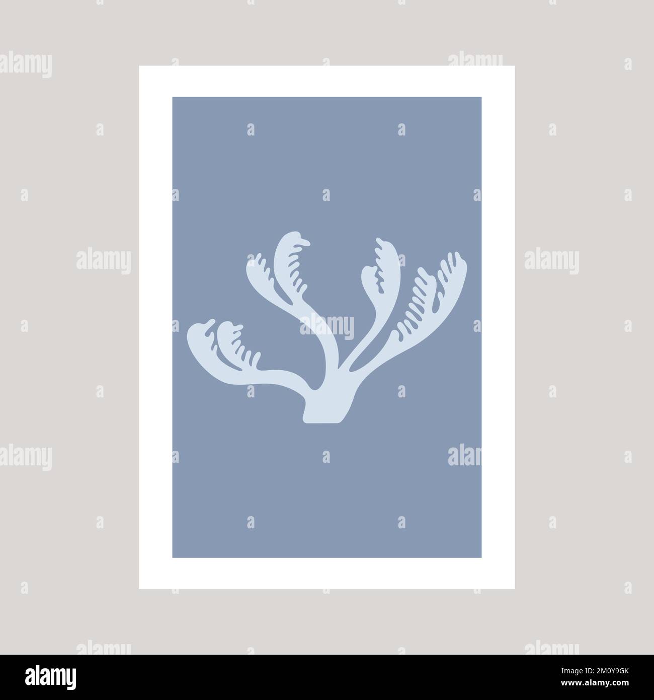 Blue abstract collage Stock Vector Images - Alamy