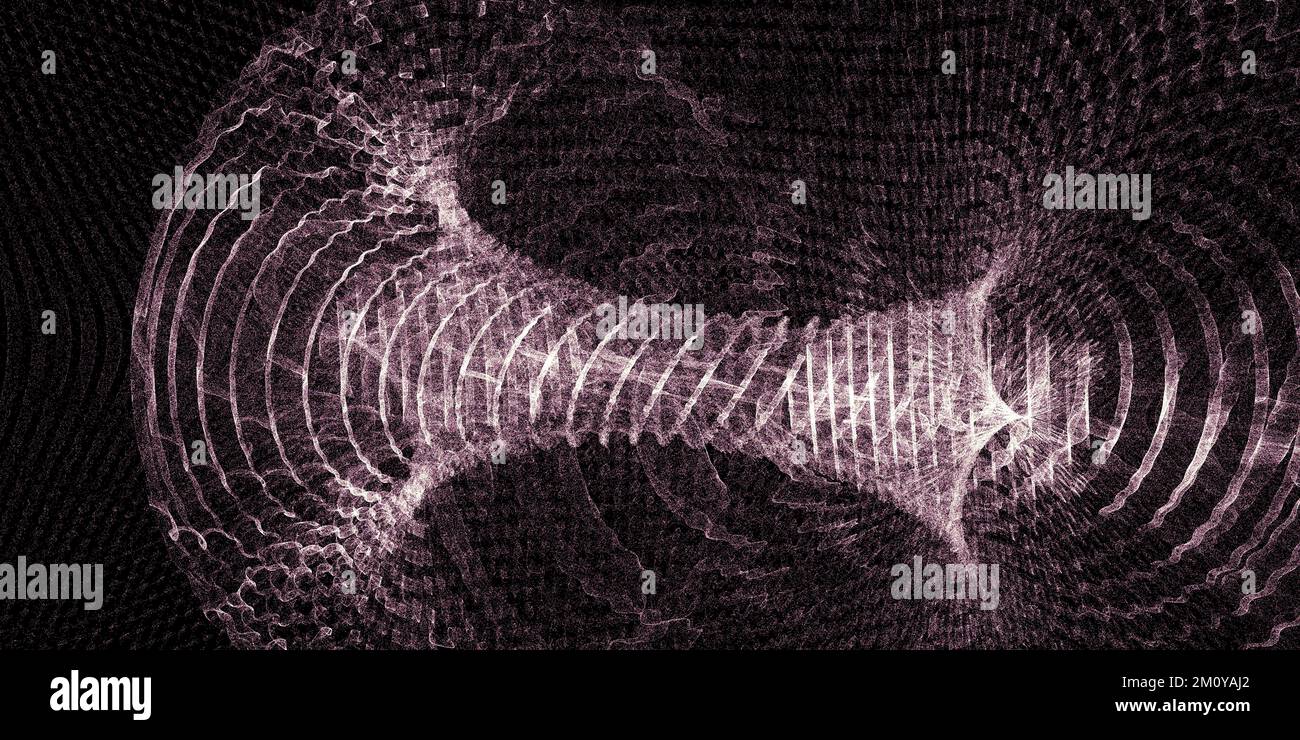 Grain noise particles. sand in form of waves. Chladni Sound Figures ...